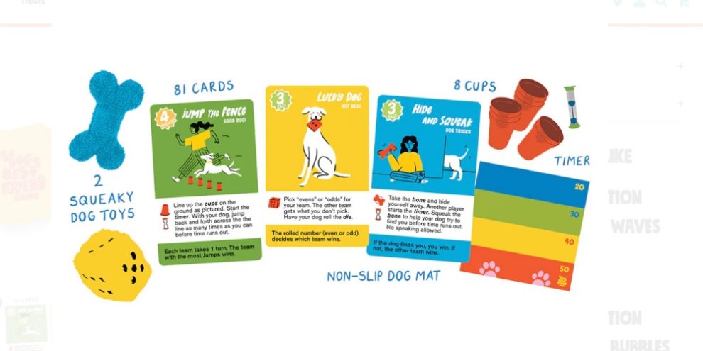 The Dog's Best Friend Game™: A Board Game To Play With Your Dog | 107.5 ...