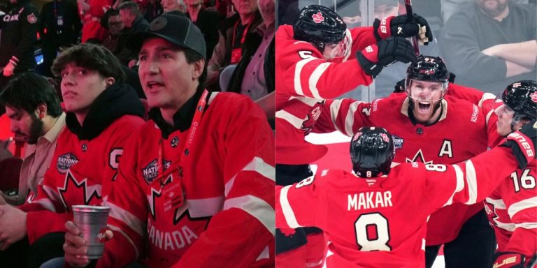 Justin Trudeau Trolls Trump After Canada’s 4 Nations Championship Win ...