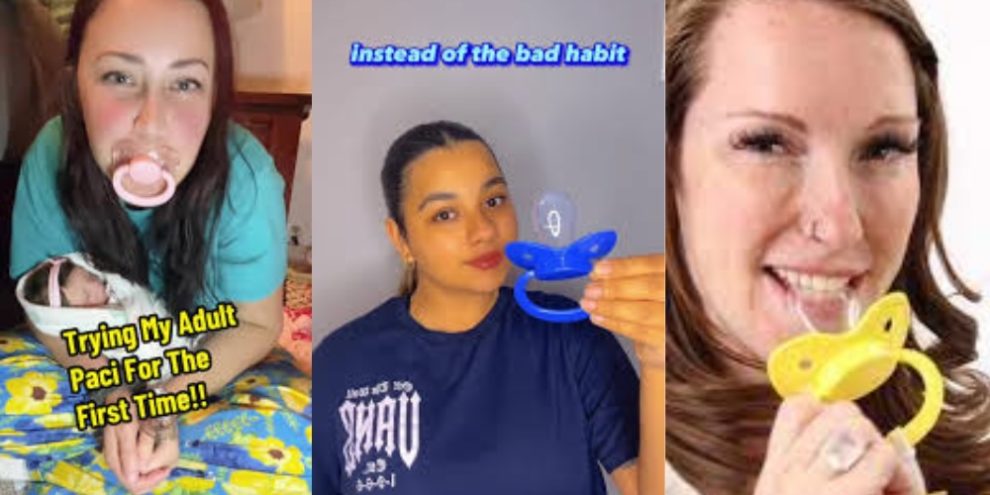 Pacifiers for Adults? Gen Z Is Sucking the Stress Away — Literally 😮‍💨🍼 ...