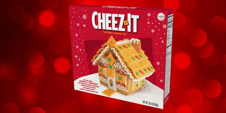 You Can Now Build a Gingerbread House Made Entirely of Cheez-Its 🧀🏠🎄 ...