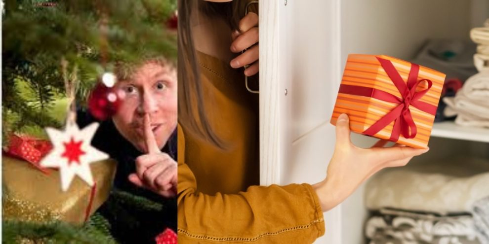 The Most Popular Christmas Present Hiding Spot Is… Literally the First ...