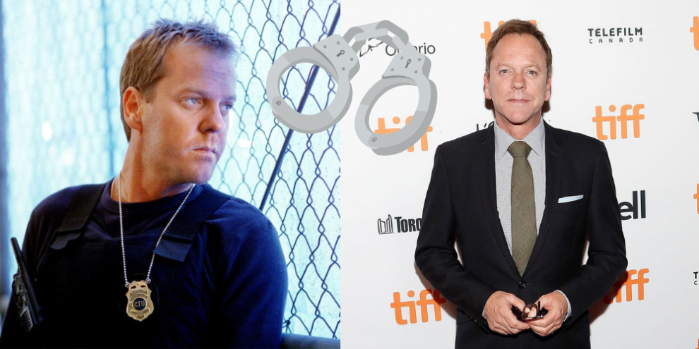 Actor Kiefer Sutherland Arrested After Alleged Ride-Hail Incident in ...